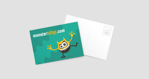 Postkort med tryk | Print postkort med logo – hurtig levering